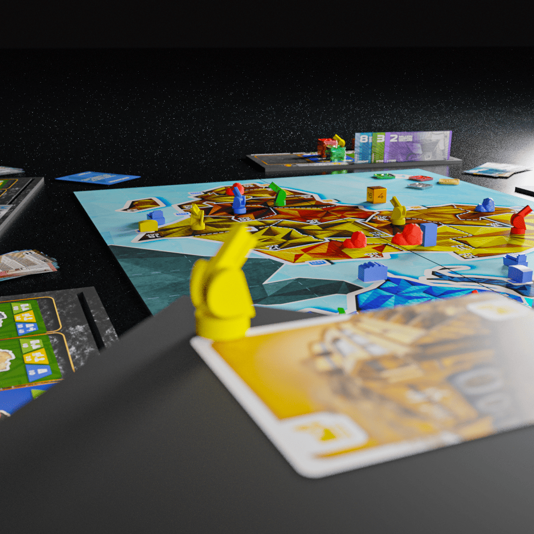 Education and Fun in Board Games - Hashtag 64 Games